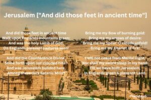 Jerusalem by William Blake: A Complete Analysis - PoemRead